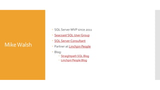 Sql server baselines | PPT