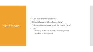 Sql server baselines | PPTX