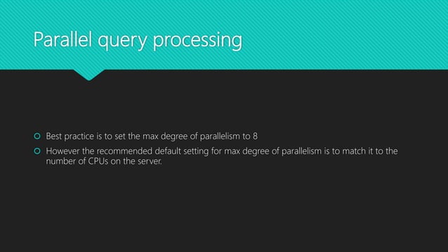Sql Server Best Practices | PPTX