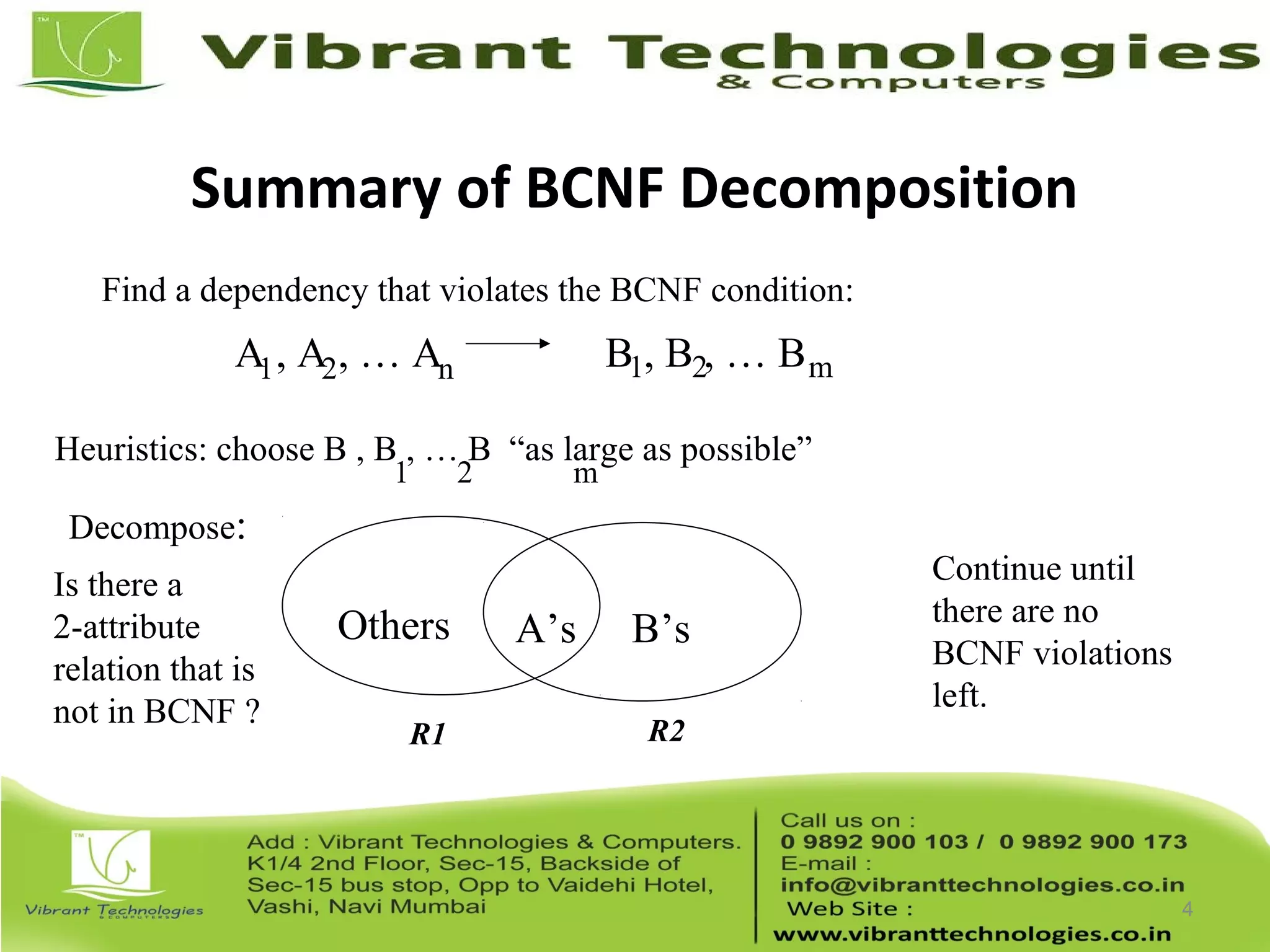 Sql server building a database ppt 12 | PPT