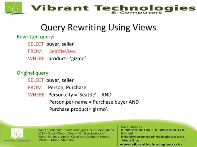 Sql server building a database ppt 12 | PPT