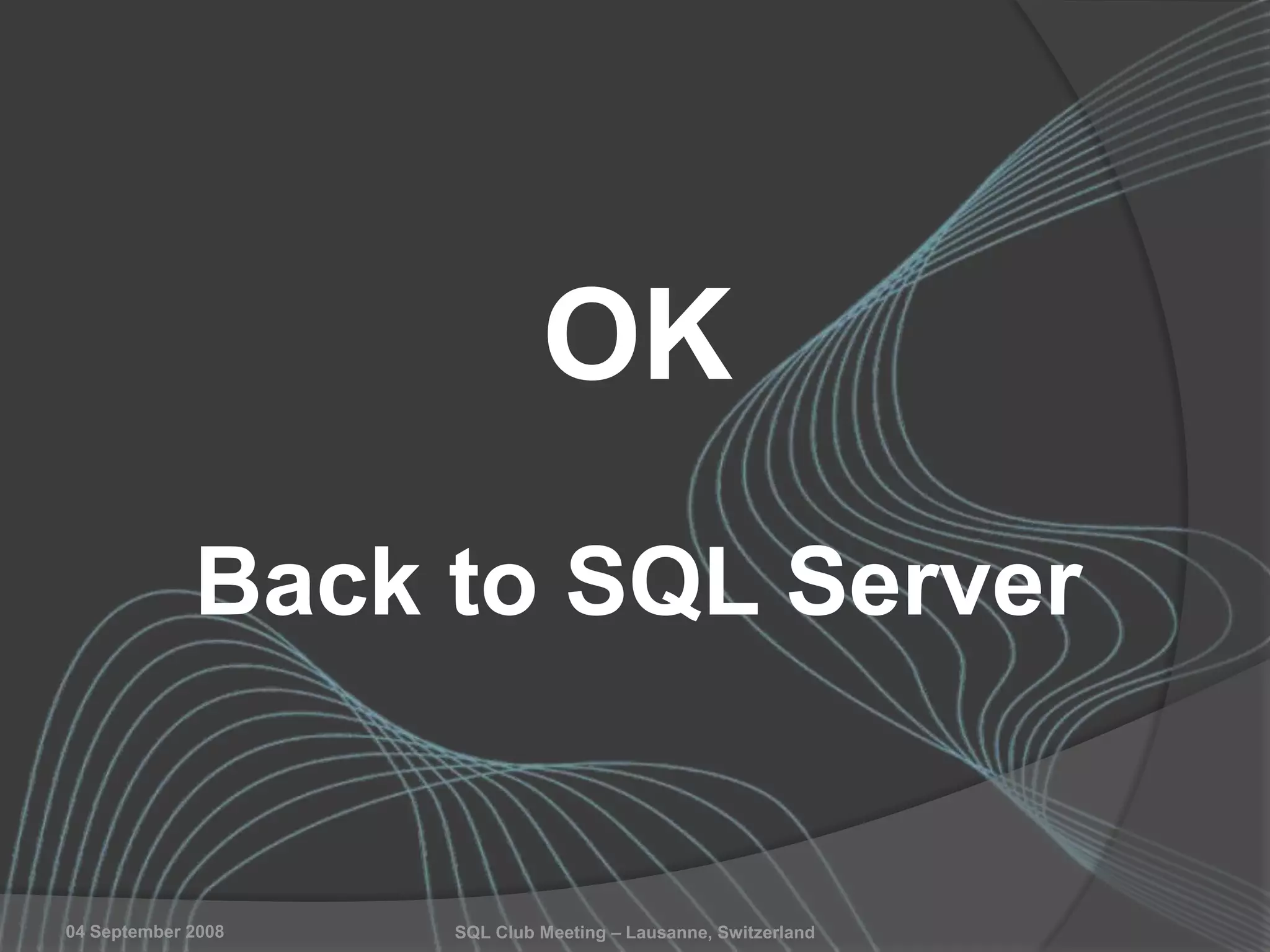 Sql Server Club Performance Management Methodologies And Enhancements