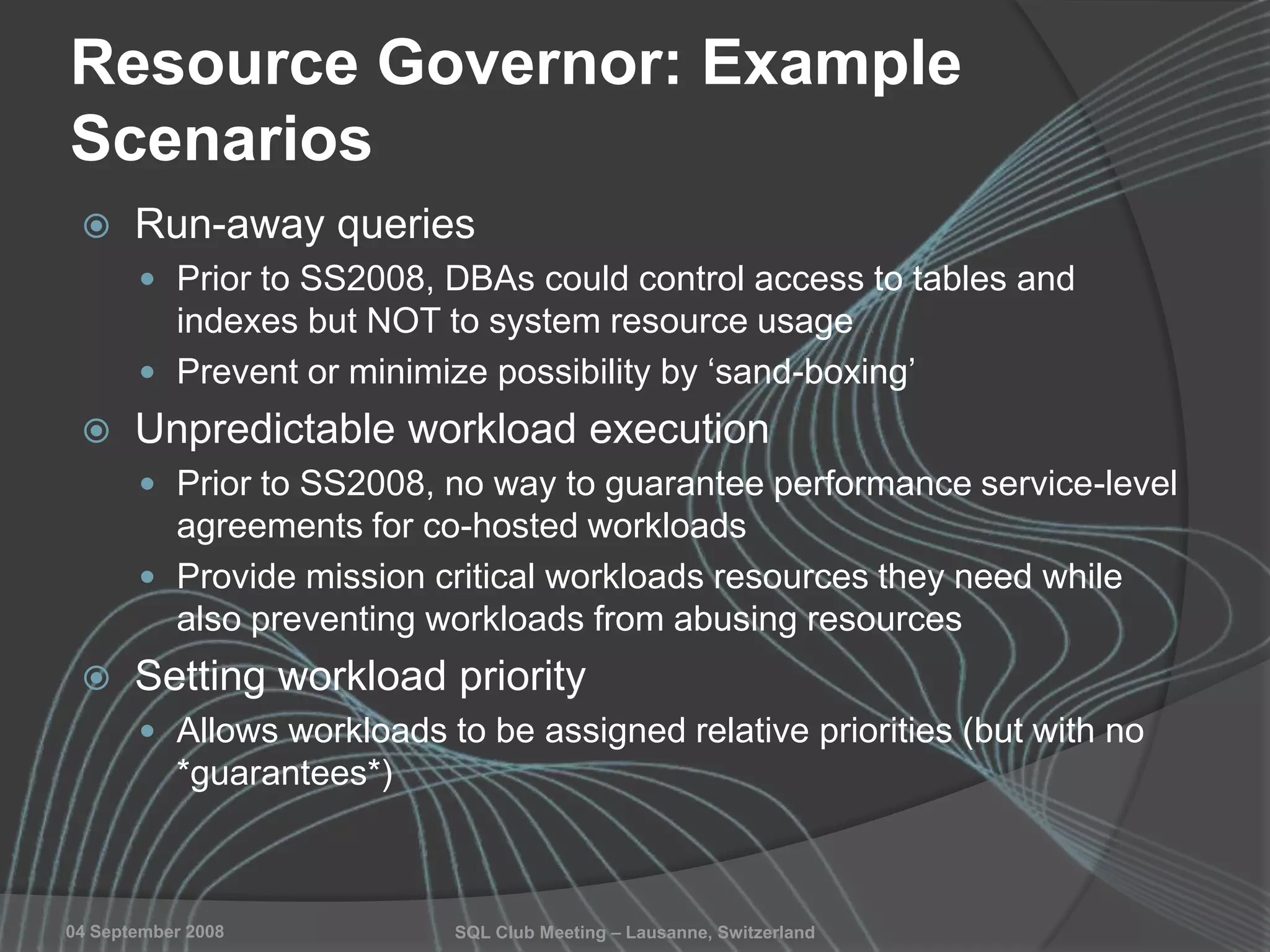 Sql Server Club Performance Management Methodologies And Enhancements