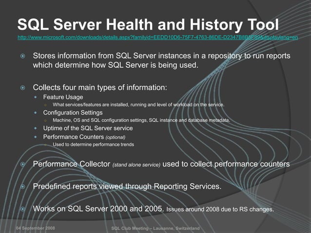 Sql Server Club Performance Management Methodologies And Enhancements In Sql Server Charley