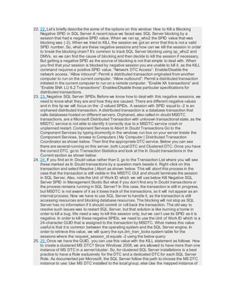 Sql server clustering msdtc | PDF
