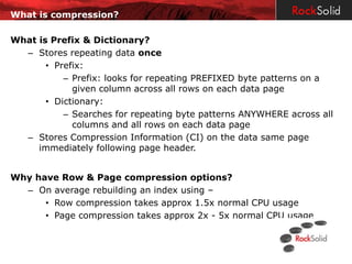 SQL Server Compression | PPTX