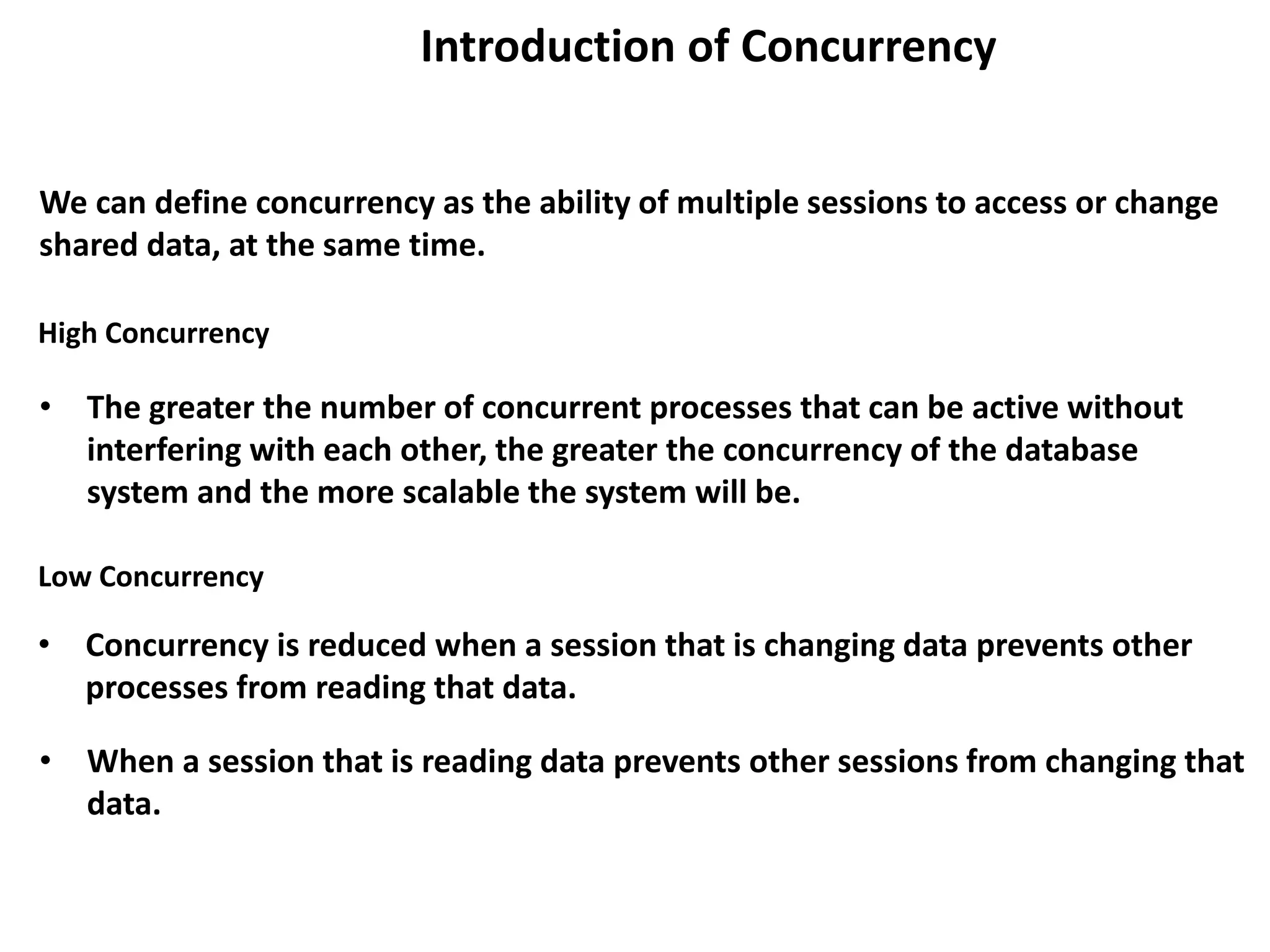 Sql Server Concurrency Pptx Databases Computer Software And 2449
