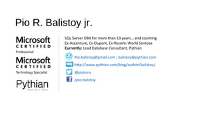 SQL Server Database as a Cloud Service | PPT
