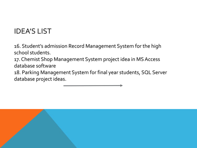 SQL Server database project ideas - Top, latest and best project ideas ...