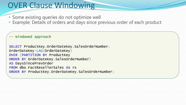 SQL Server2012 Enhancements | PPT