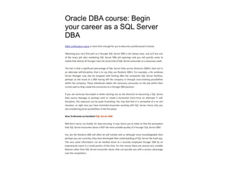 Sql server dba_002 | PPT