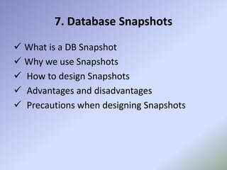 Sql server dba online training | PPTX | Databases | Computer Software ...