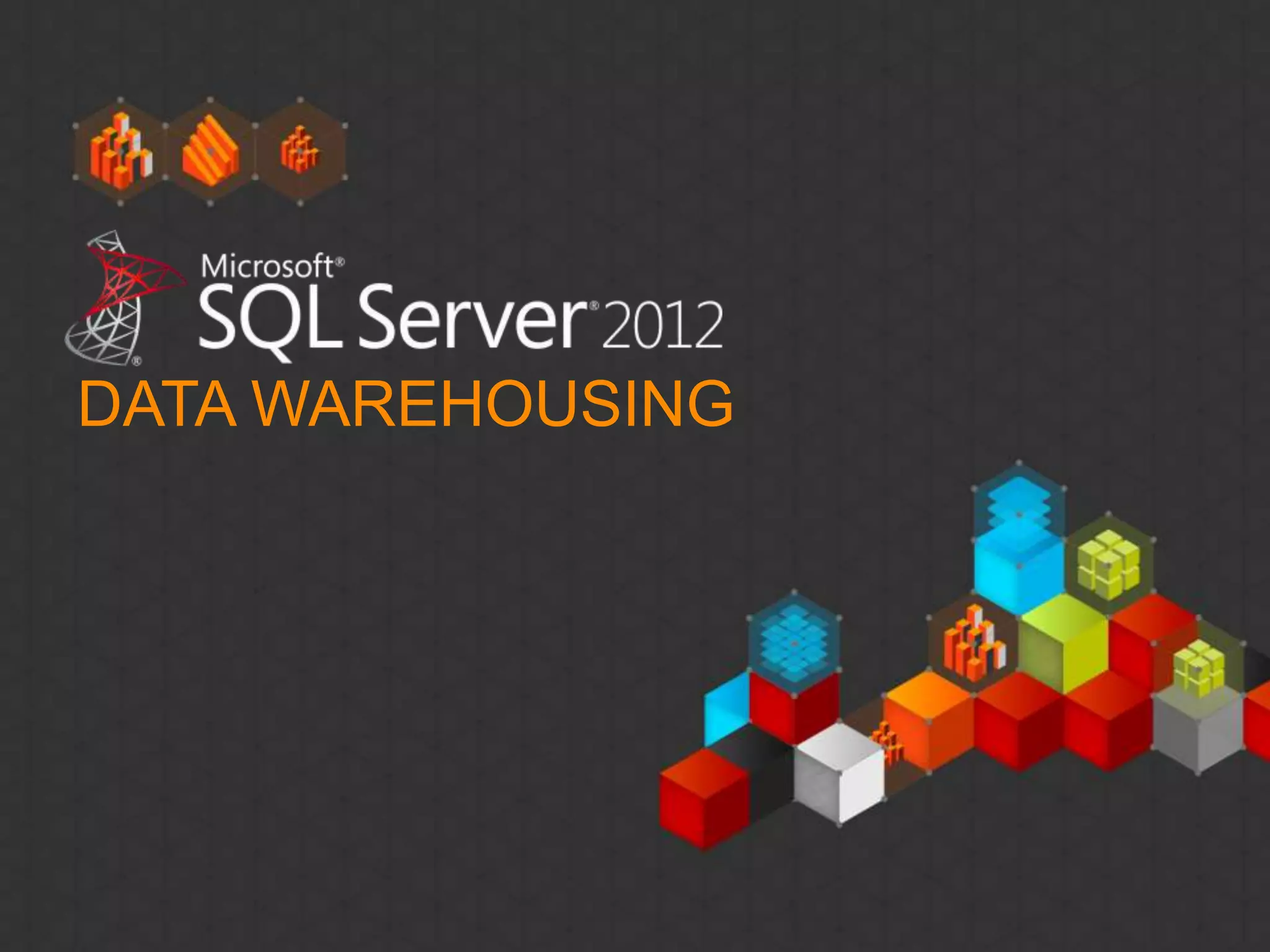 Microsoft Data Warehousing | PPT