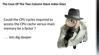 Sql server engine cpu cache as the new ram | PPT
