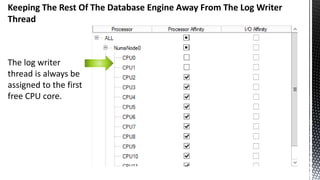 Sql server engine cpu cache as the new ram | PPT