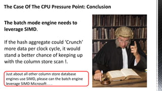 Sql server engine cpu cache as the new ram | PPT