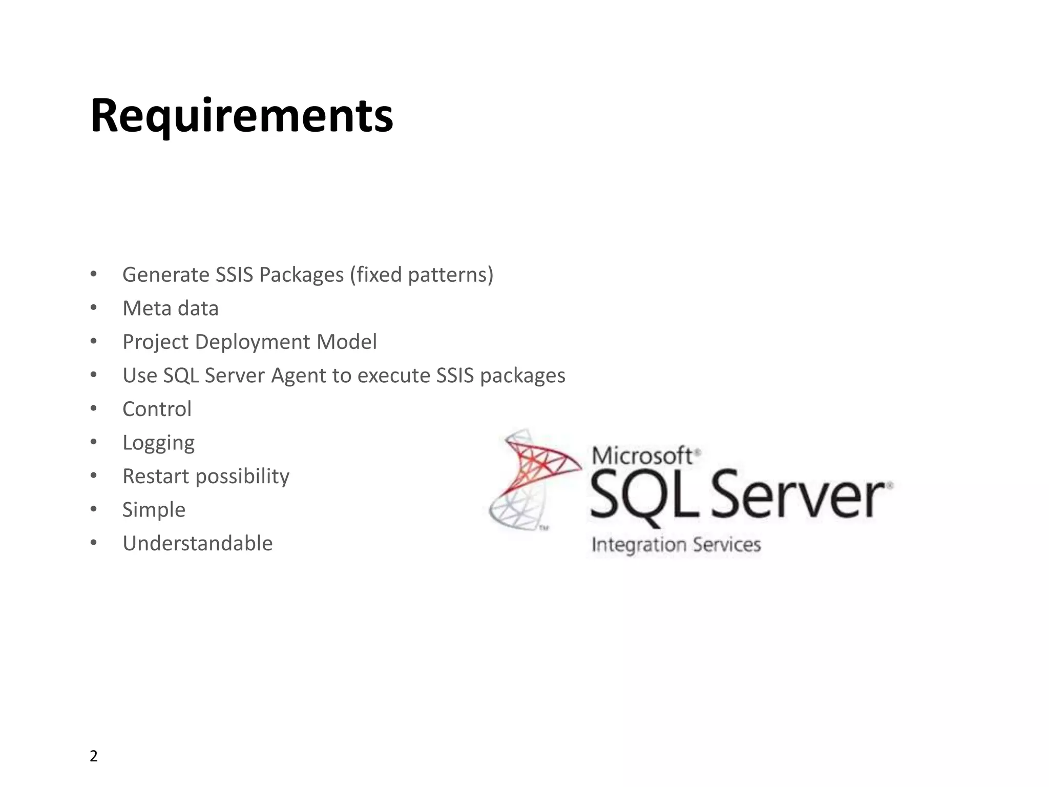 Sql Server Etl Framework Ppt