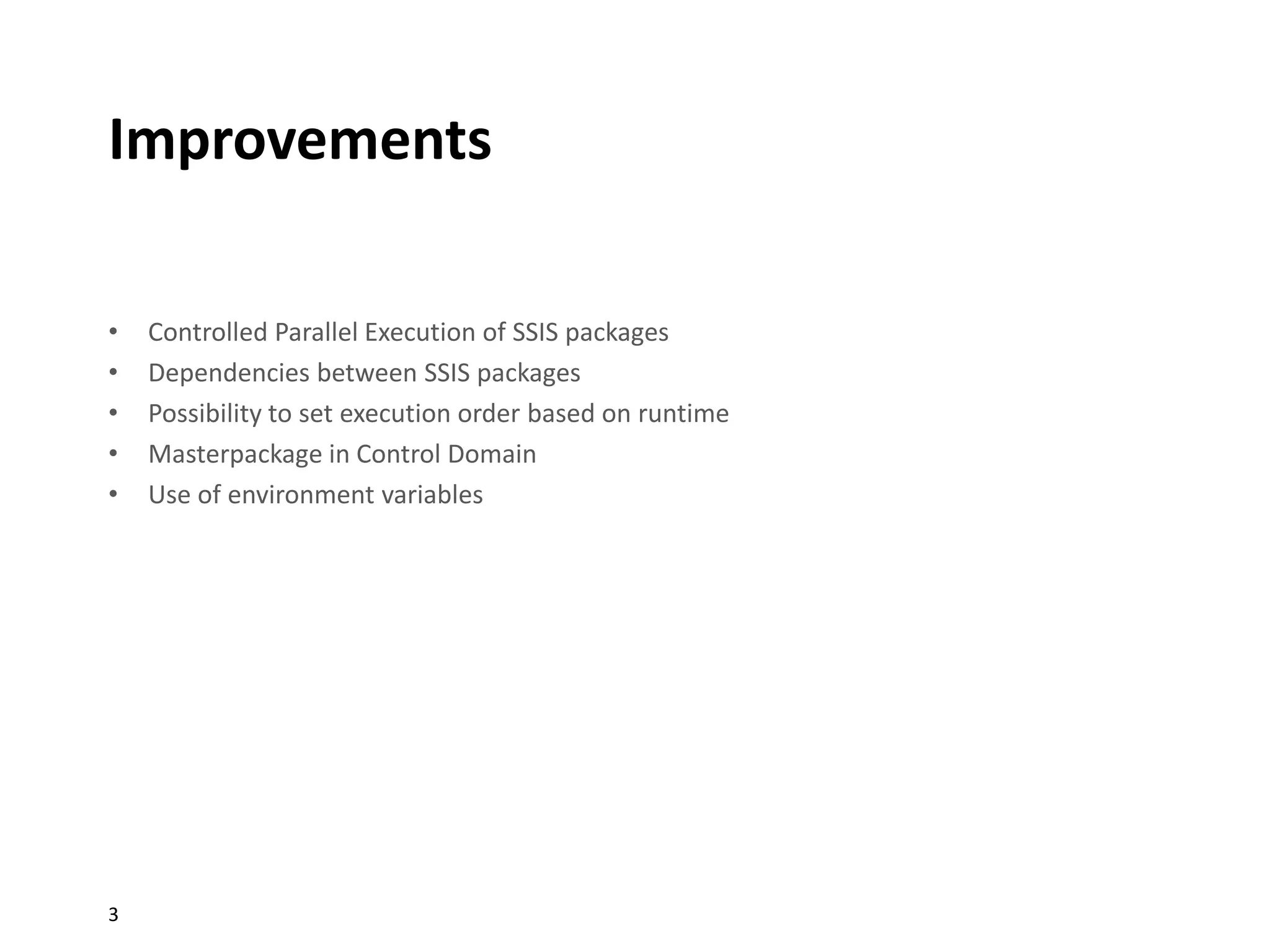 Sql server etl framework | PPTX