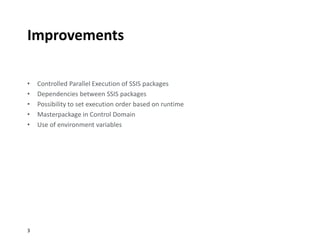 Sql server etl framework | PPTX