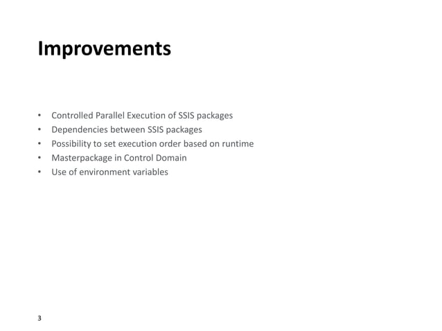 Sql server etl framework | PPT