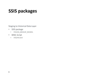 Sql server etl framework | PPTX