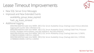 Enhancements to High Availability, Disaster Recovery and Replication | PPTX