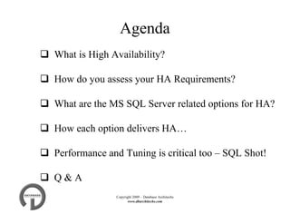 SQL Server High Availability | PDF