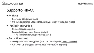 SQL Server in AWS | PPT