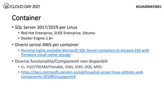 SQL Server in AWS | PPT