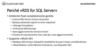 SQL Server in AWS | PPT