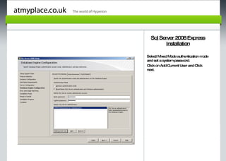 How to Install Hyperion Planning / Workspace / Essbase Part 1 - SQL ...