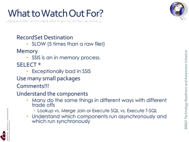 Sql Server Integration Services Pptx Databases Computer Software And Applications