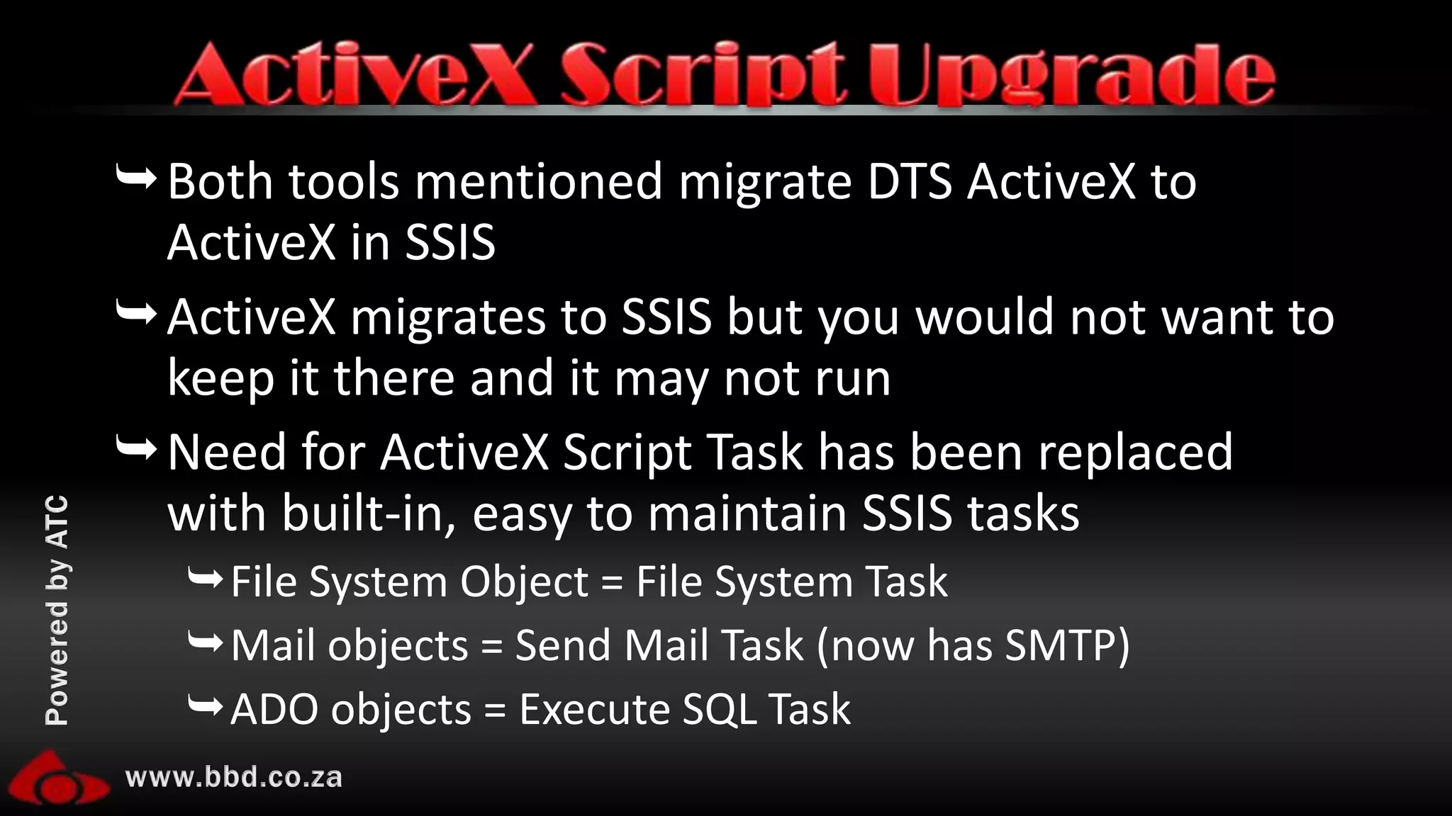 Sql Server Integration Services Pptx Databases Computer Software And Applications