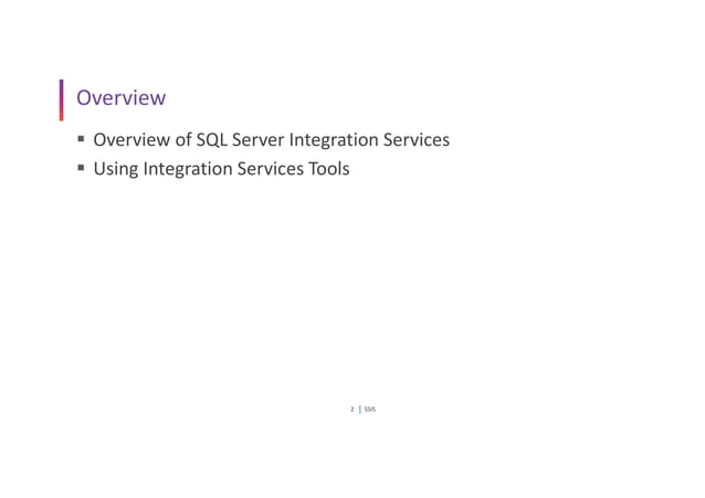 SQL Server Integration Services.pdf | Databases | Computer Software and Applications