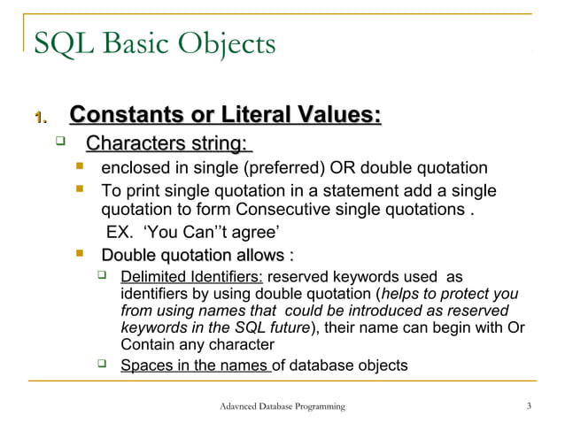 Sql server lab_2 | PPT