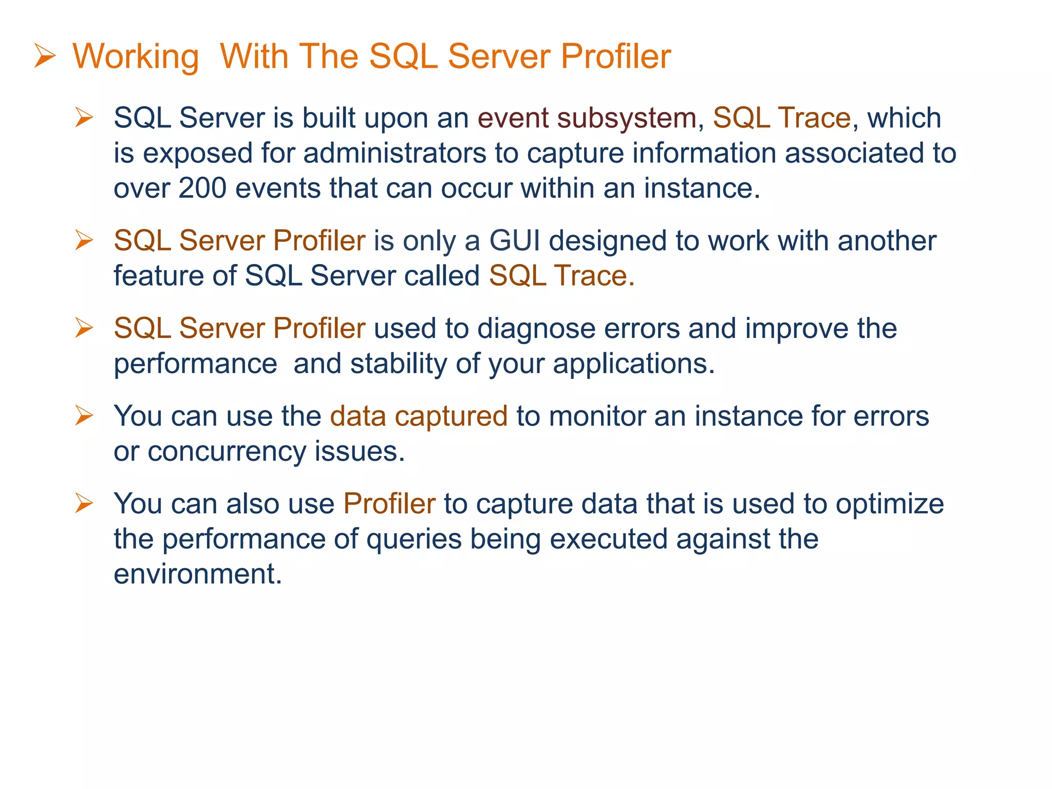 Sql server lesson12 | PPTX