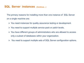 Sql server lesson2 | PPTX | Email | Internet