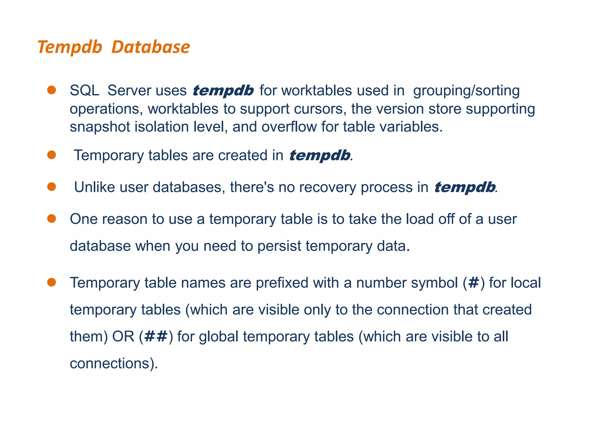 Sql server lesson3 | PPTX | Databases | Computer Software and Applications