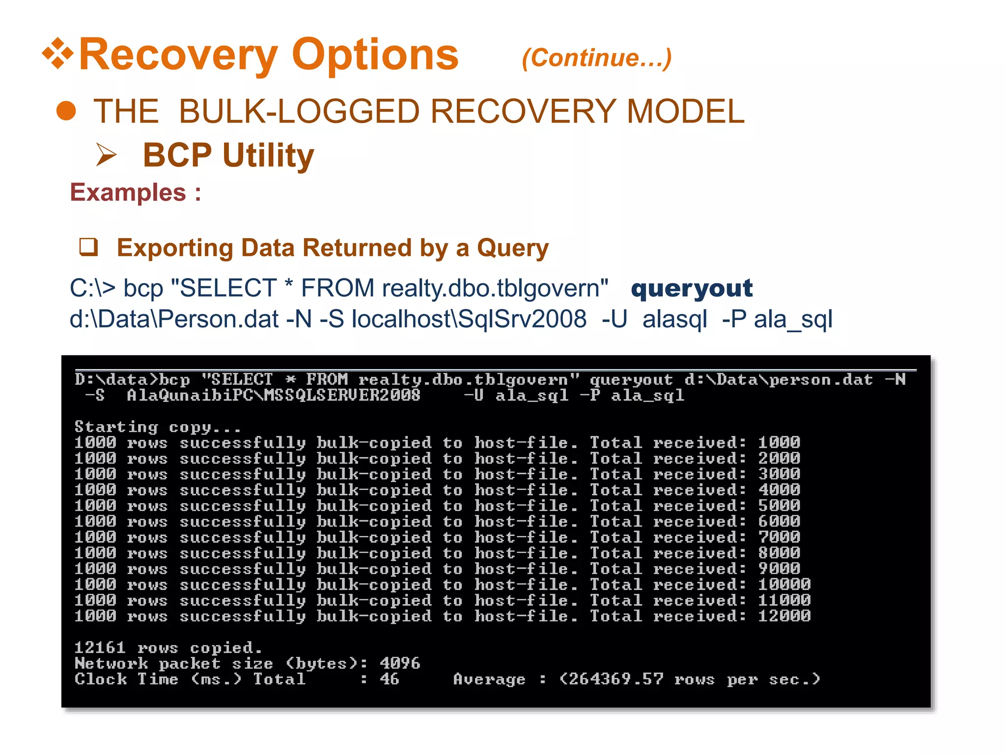 Sql server lesson4 | PPTX