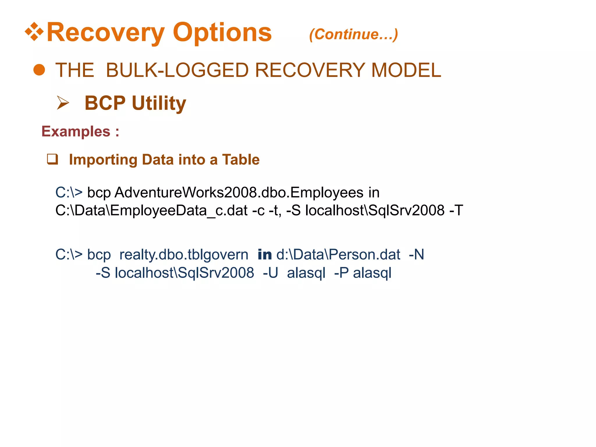 Sql server lesson4 | PPTX