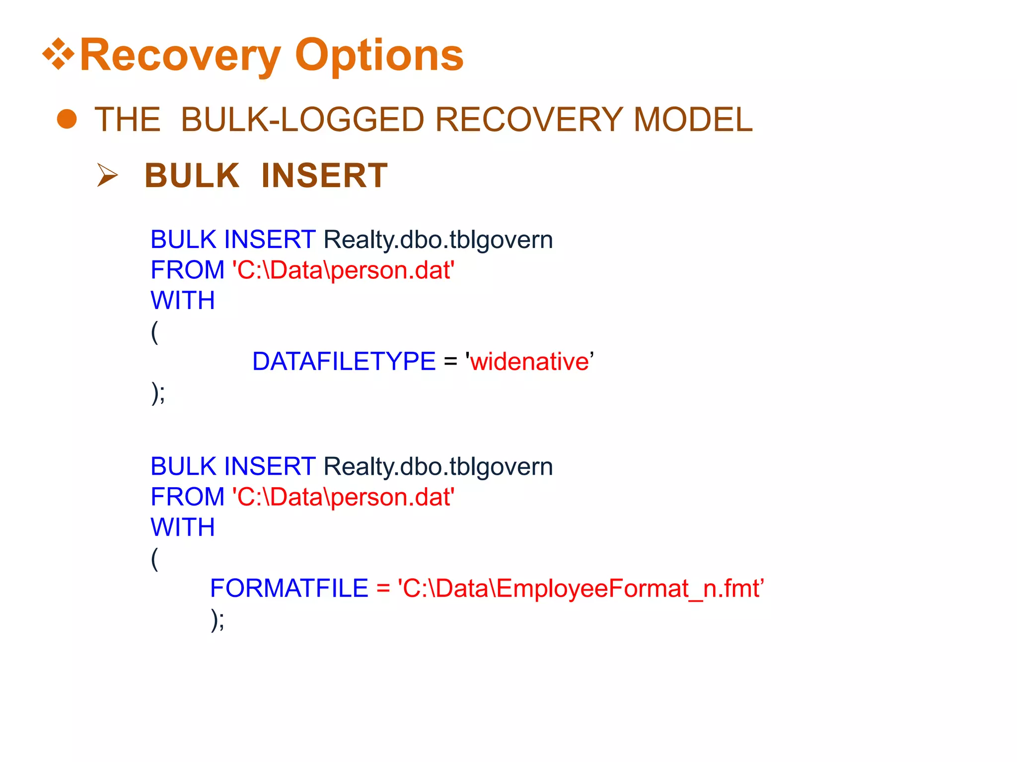 Sql server lesson4 | PPTX