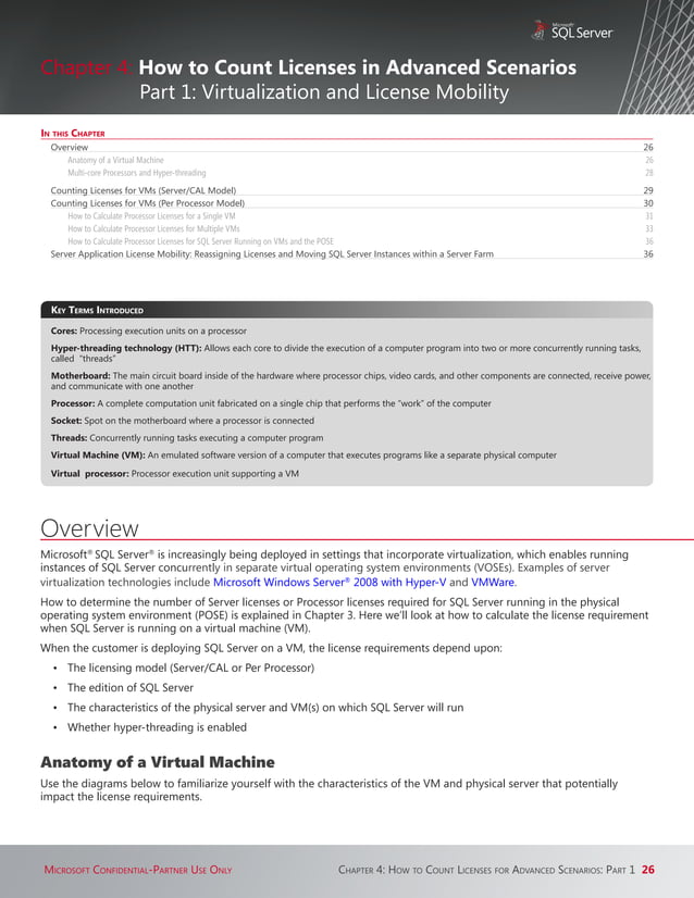 Sql server licensing_guide_partneredn_v1-1 | PDF