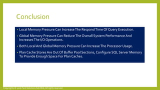 SQL Server Memory Pressure | PPT