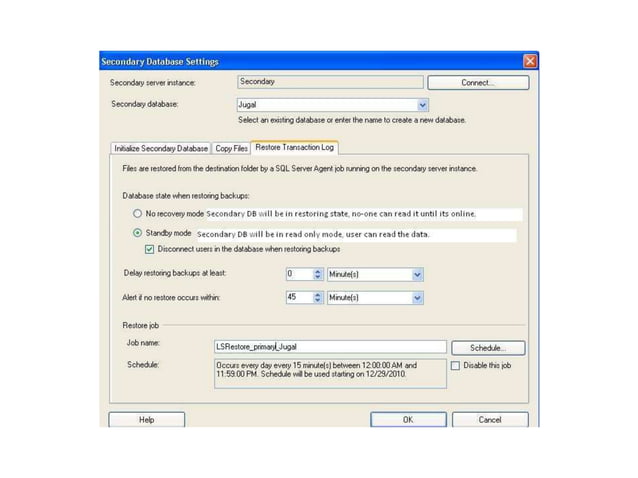 Sql server logshipping | PPTX | Databases | Computer Software and ...