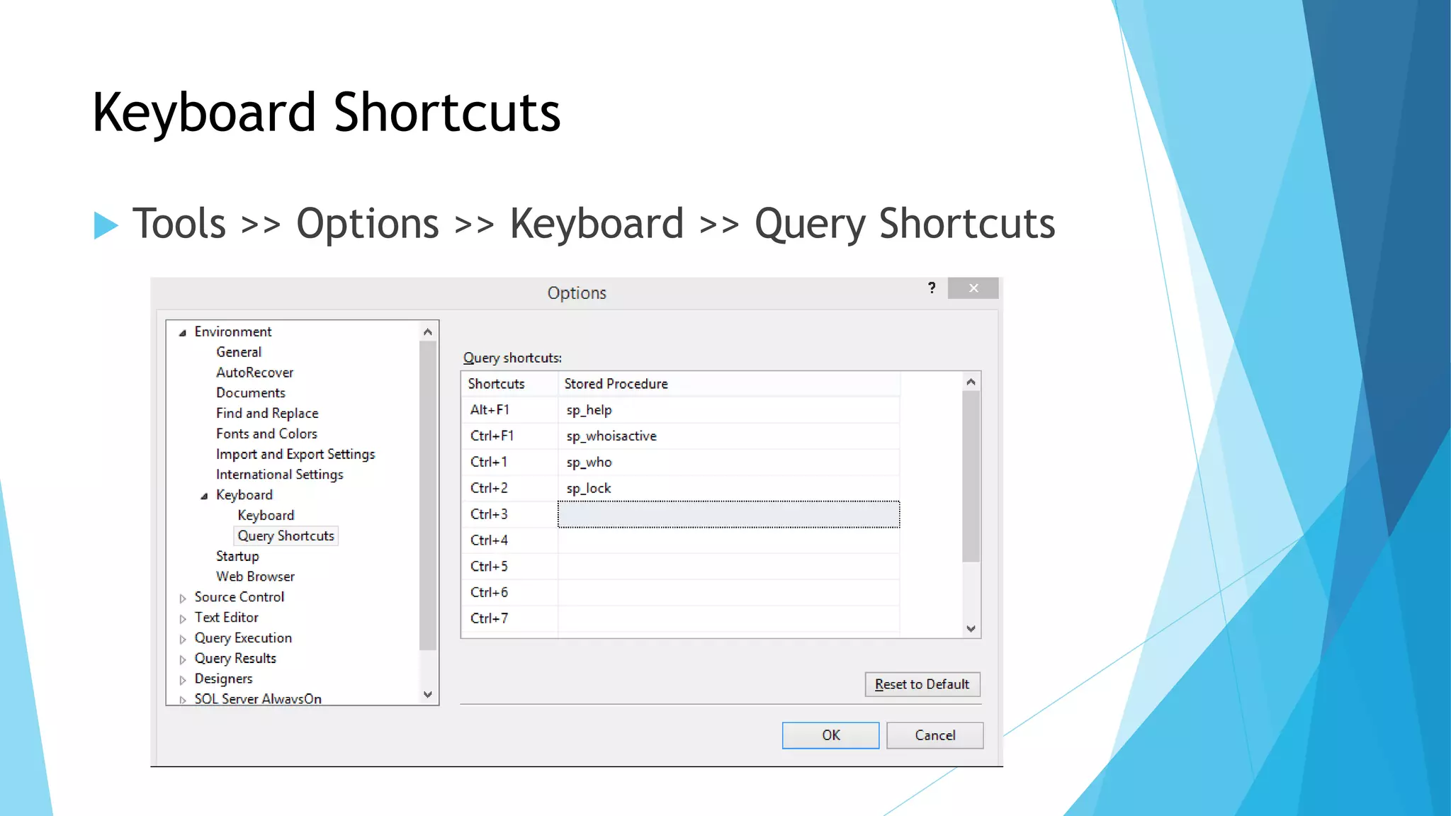 Sql Server Management Studio Tips and Tricks | PPT