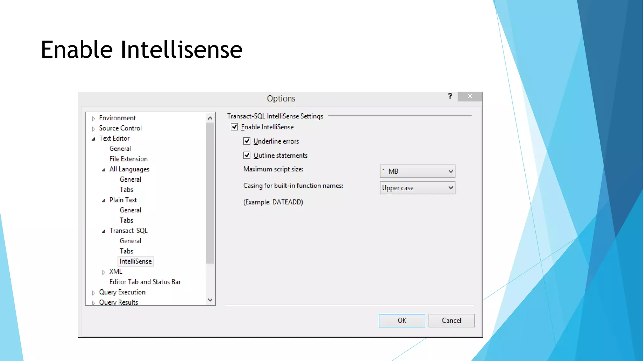 Sql Server Management Studio Tips and Tricks | PPT