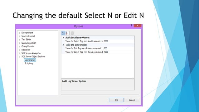 Sql Server Management Studio Tips and Tricks | PPT