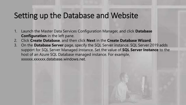 Sql server master data services | PPT