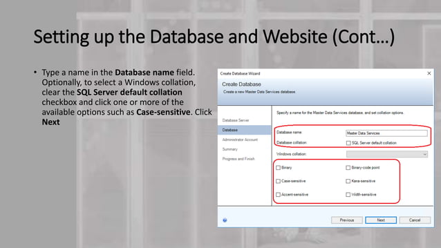 Sql server master data services | PPT