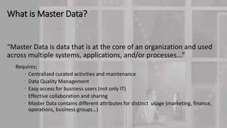 Sql server master data services | PPTX